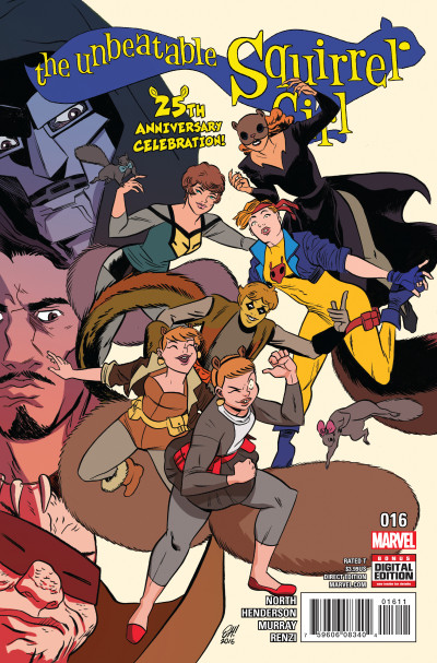 The Unbeatable Squirrel Girl #16 Reviews (2017) at ComicBookRoundUp.com