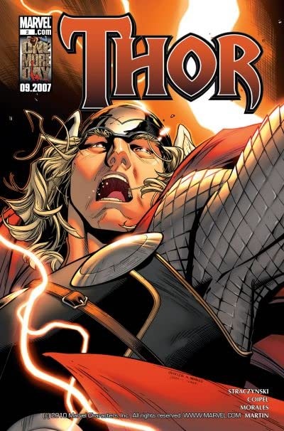 Thor #2 Reviews (2007) at ComicBookRoundUp.com