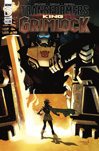 Transformers: King Grimlock #1 Reviews (2021) at ComicBookRoundUp.com