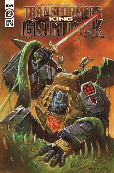 Transformers: King Grimlock Comic Series Reviews at ComicBookRoundUp.com
