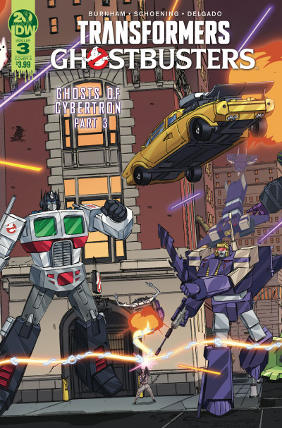 Transformers/Ghostbusters #3 Reviews (2019) at ComicBookRoundUp.com