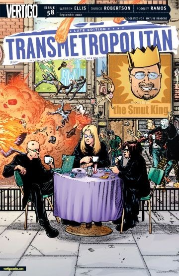 Transmetropolitan #58 Reviews at ComicBookRoundUp.com