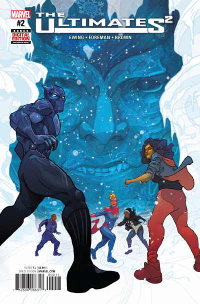Ultimates 2 #2 Reviews (2016) at ComicBookRoundUp.com