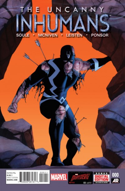 Uncanny Inhumans #0 Reviews (2015) at ComicBookRoundUp.com