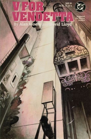 V For Vendetta Comic Series Reviews at ComicBookRoundUp.com