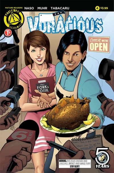 Voracious #4 Reviews (2016) at ComicBookRoundUp.com