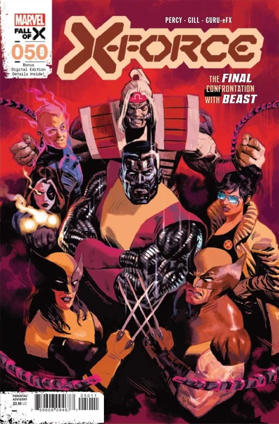 X-Force #50 Reviews (2024) at ComicBookRoundUp.com